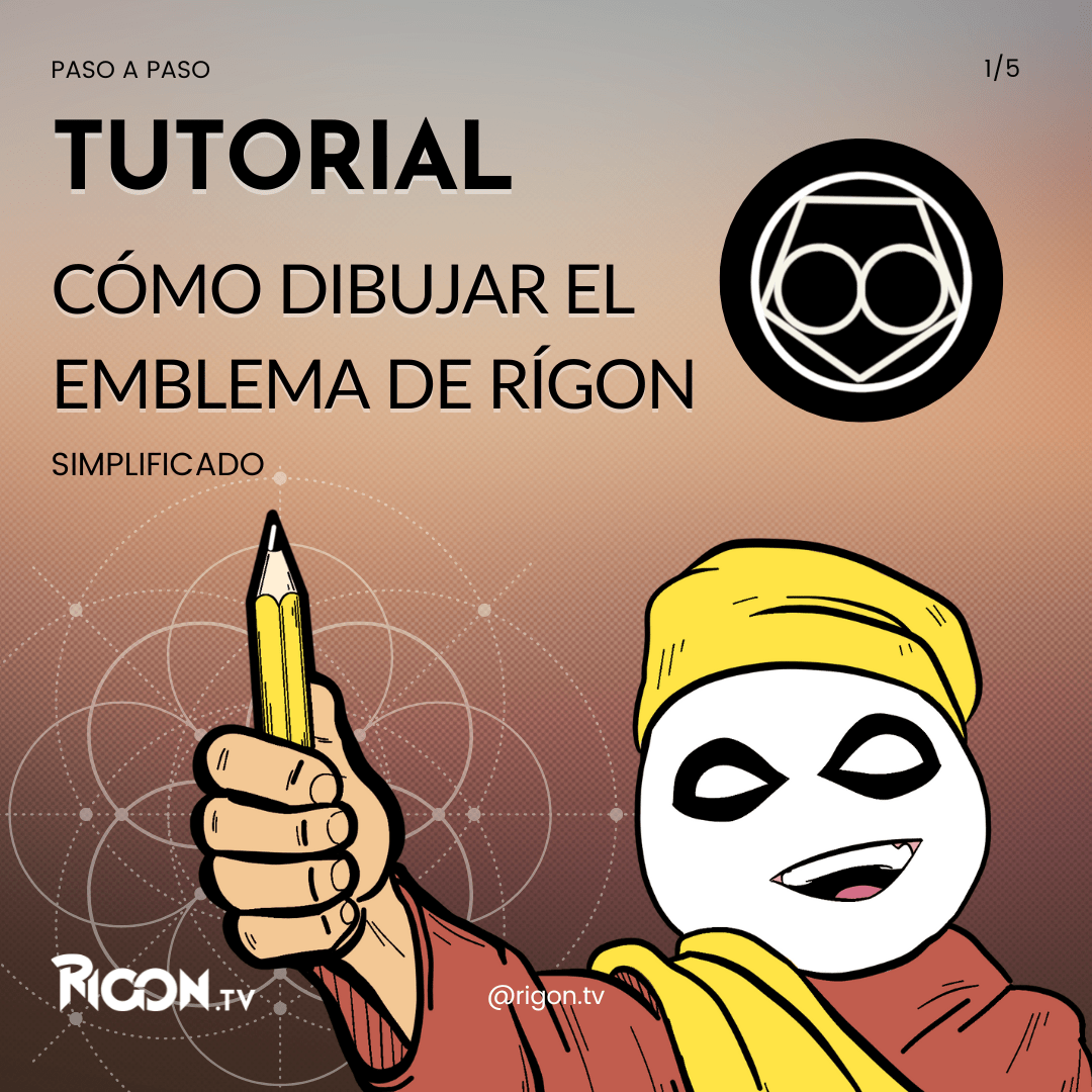Tutorial – Cómo dibujar el emblema de Rígon paso a paso – Rigon.tv